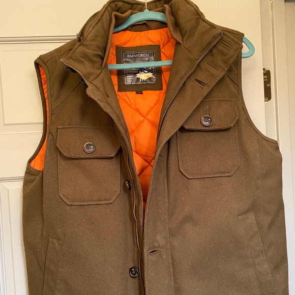 RAINFOREST | Jackets & Coats | Mens Rainforest Olive Green Vest | Poshmark